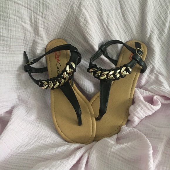 Shoes | Chain Link Sandals | Poshmark